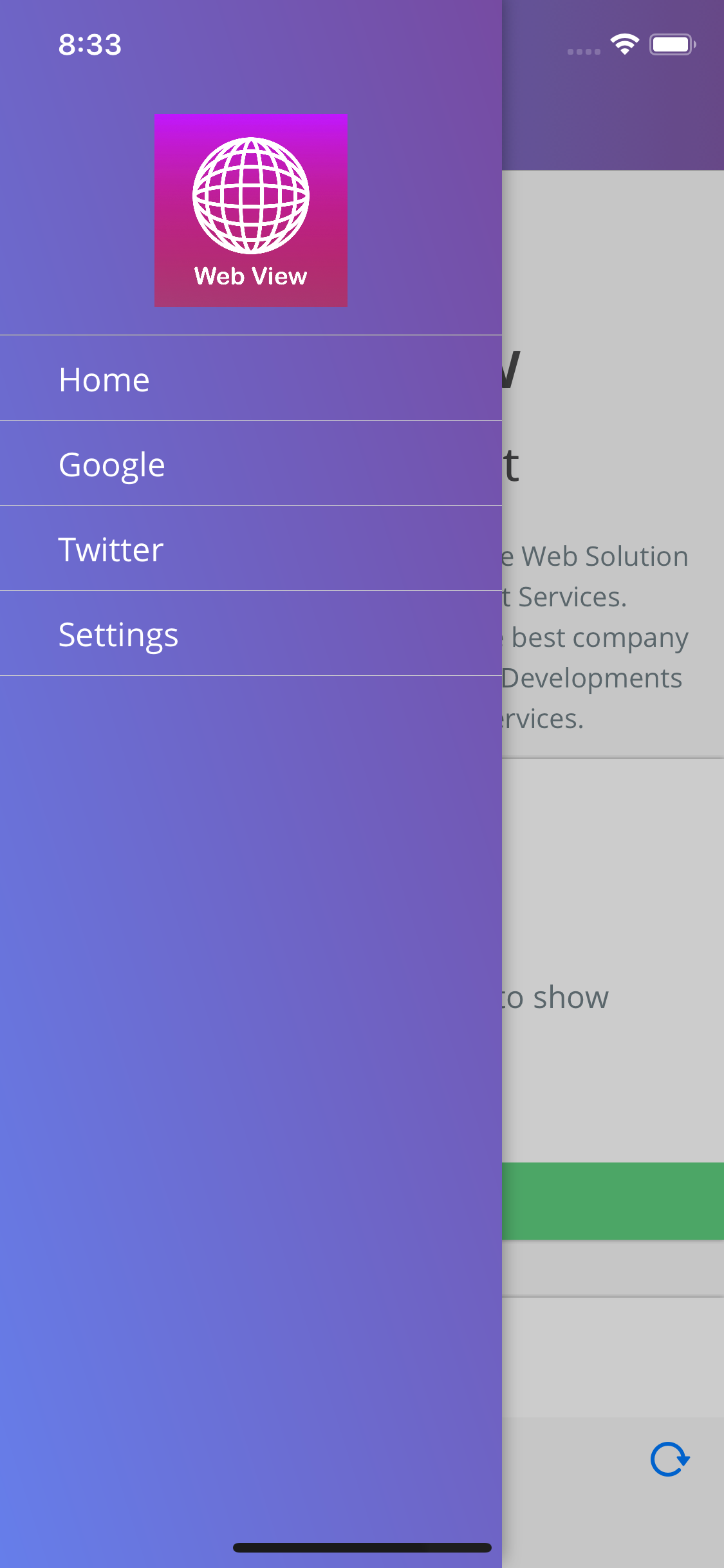 Webview - Convert URL/HTML to iOS app + push notification + inApp & much more by appernaut